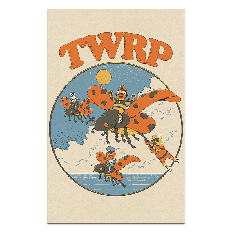 TWRP Ladybug Poster - TWRP Store